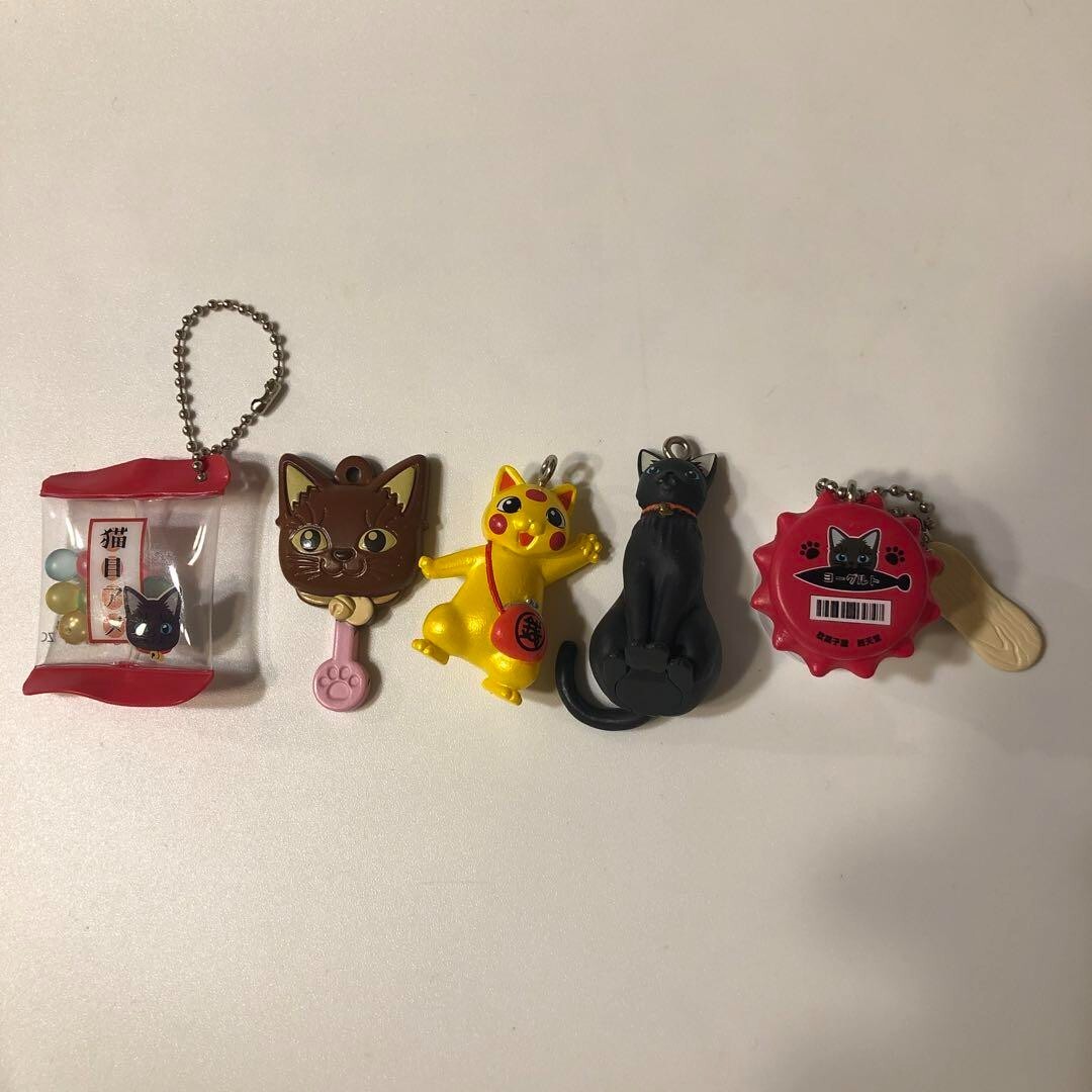 Fushigi Dagashiya Zenitendo Mascot Swing Gashapon Complete Set of 5 ...