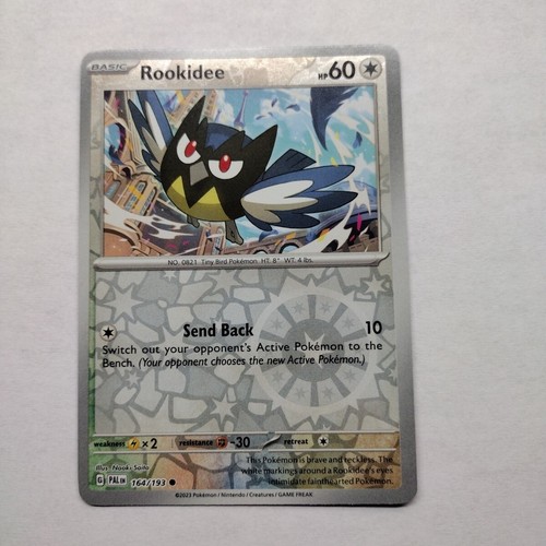 Reverse Holo Rookidee 164/193 Paldea Evolved Pokemon - Same Day ...