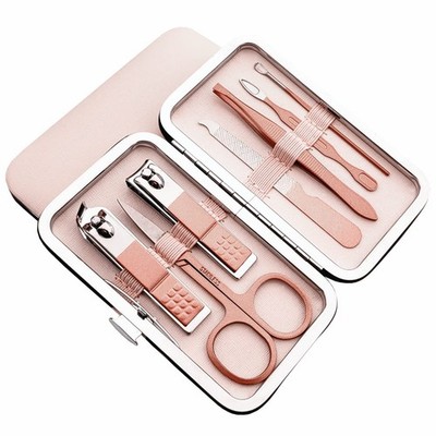 7pcs Manicure Set, Nail Clippers Kit, Stainless Steel Manicure Kit ...