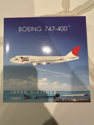 1/400 Pheonix Models Japan Airlines (Yokoso Japan livery) Boeing 747 ...