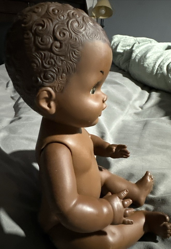 Vintage Baby Zuri Doll 1972 Shindana Toys African American Baby 13 ...