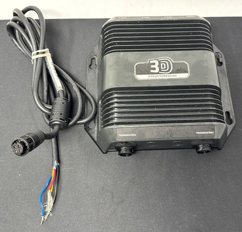 Lowrance 3D Structure Scan Module Black Box Transducer & Power Cable ...