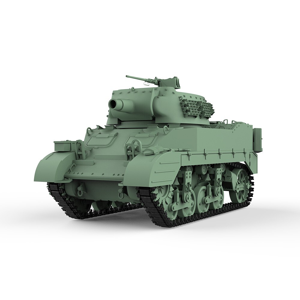 SSMODEL 4pcs 1/350 Model Kit US M8 Howitzer Carrier | eBay