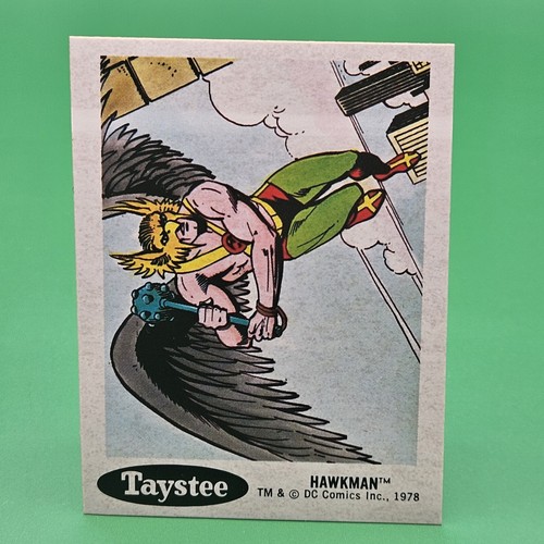 1978 Taystee Bread DC Superheroes Stickers Hawkman #26 EX | eBay