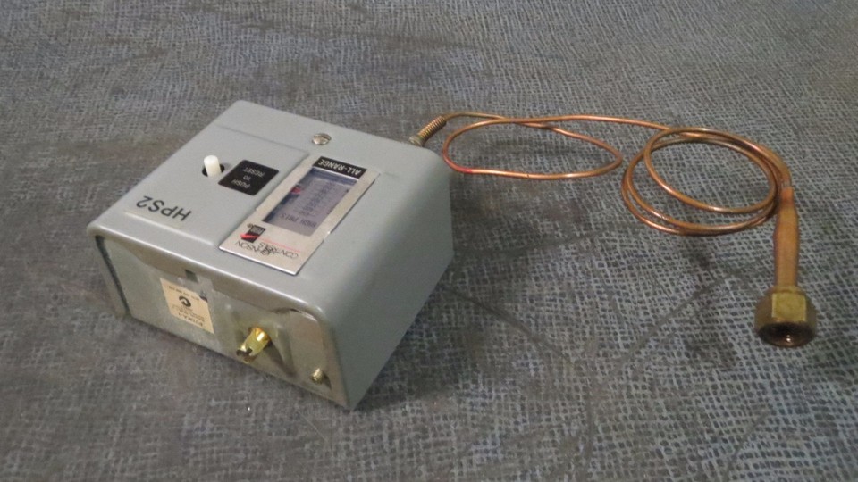 JOHNSON CONTROLS PENN PRESSURE SWITCH P70KA-1 277 VOLT 16 AMP 125 VA ...