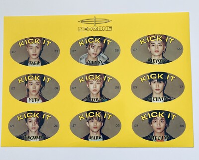 NCT 127 Stickers Officiels SM « Neo Zone 2nd Album Version N » | eBay