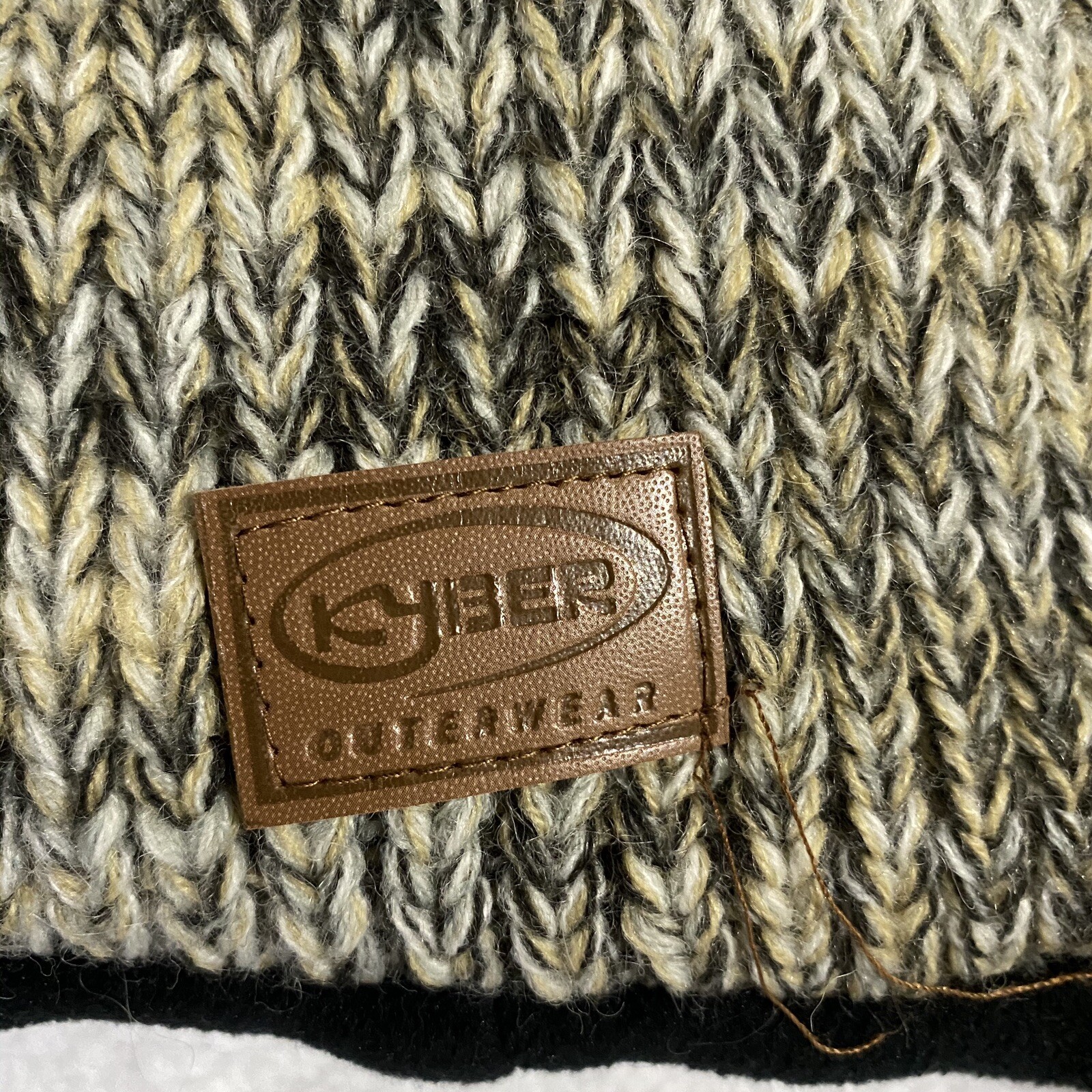 KYBER Outerwear MONKEY FACE w/EARS & TASSELS WINTER HAT wool & acrylic ...