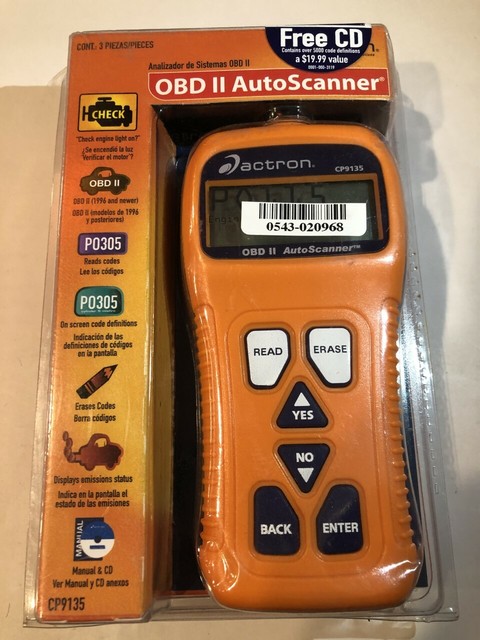 Actron CP9135 OBD II 2 Auto Code Scanner for sale online | eBay