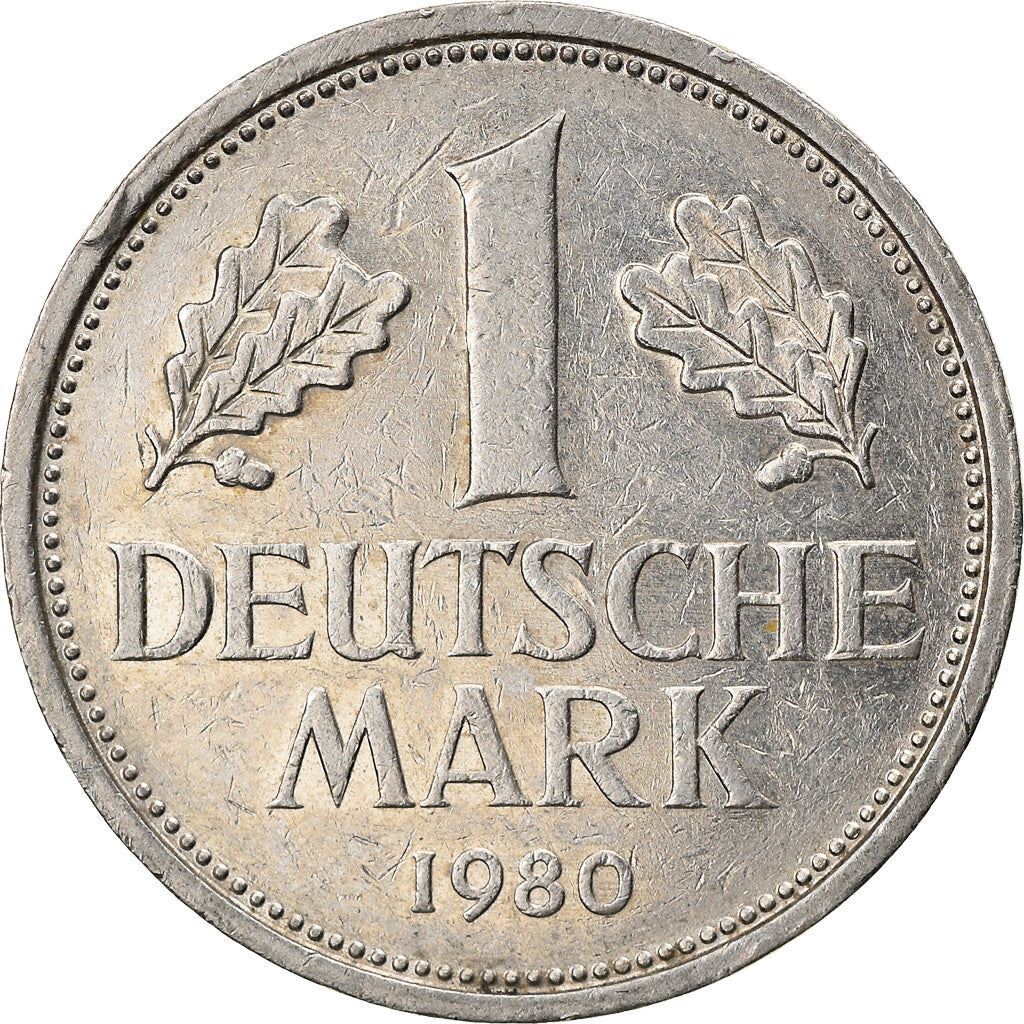 West German 1 Deutsche Mark Coin | KM110 | 1950 - 2001 | eBay
