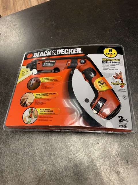 BLACK+DECKER PD600 Pivot Plus Drill Driver for sale online | eBay