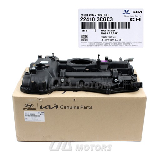 GENUINE Valve Cover LEFT for 13-19 Azera Santa Fe Sonata Sorento 3.3L ...