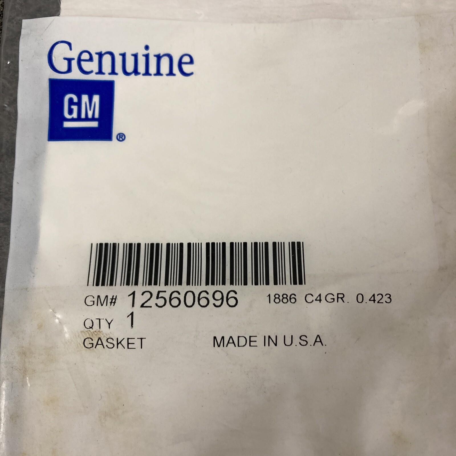 NOS+OEM+Genuine+GM+Valve+Cover+Gasket+12612045+Repair+Replacement+Part ...