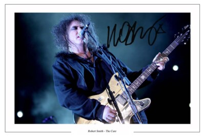 ROBERT SMITH SIGNED PHOTO PRINT AUTOGRAPH MUSIC THE CURE | eBay