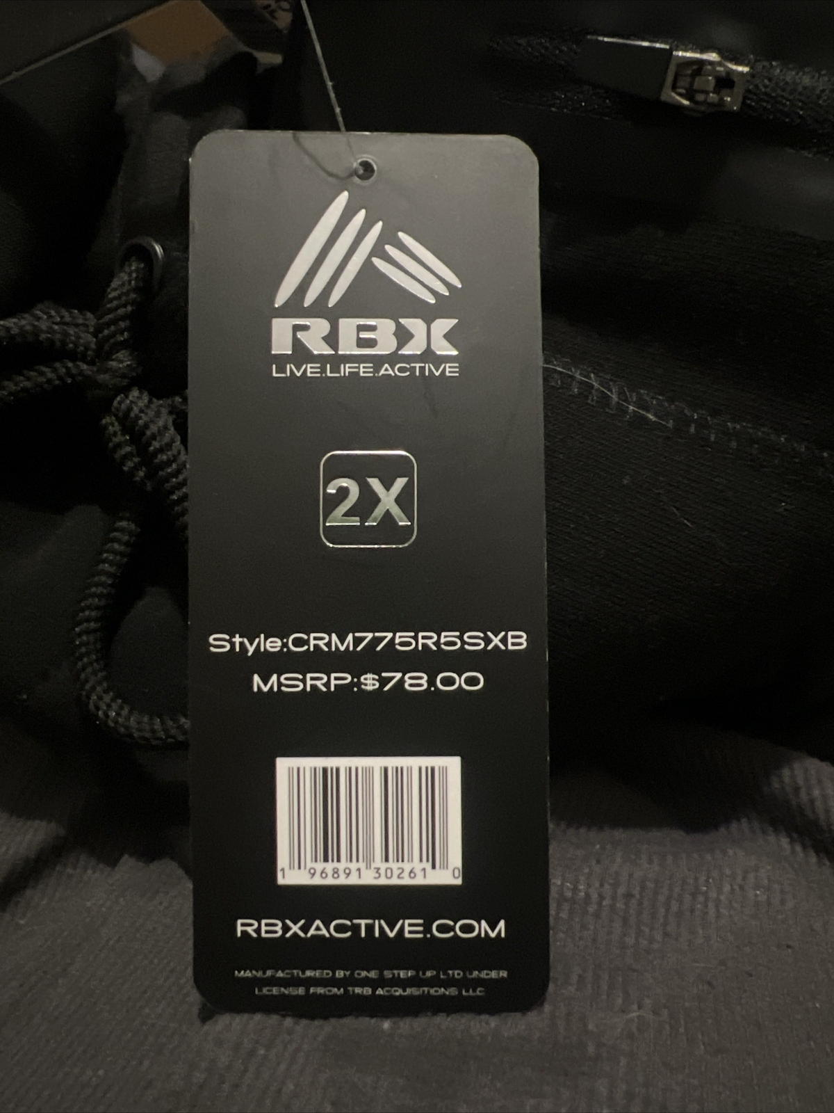 New RBX Active Men’s Live Life Active Pants Black 2X Jogger Pants ...
