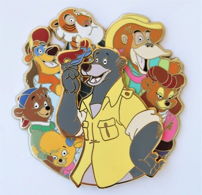 Talespin Cluster Disney Afternoon TV Baloo Shere Khan Louie Fantasy Pin ...