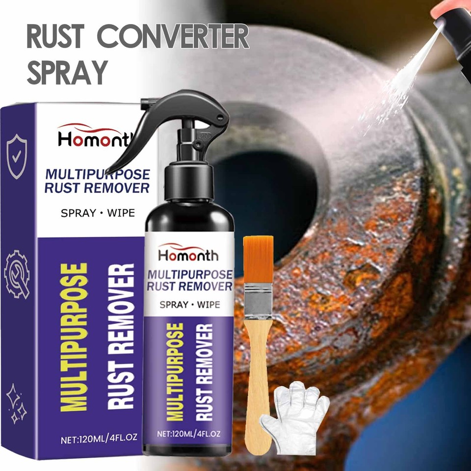 Car Rust Removal Spray Multi-Purpose Rust Remover Rust Inhibitor Spray ...