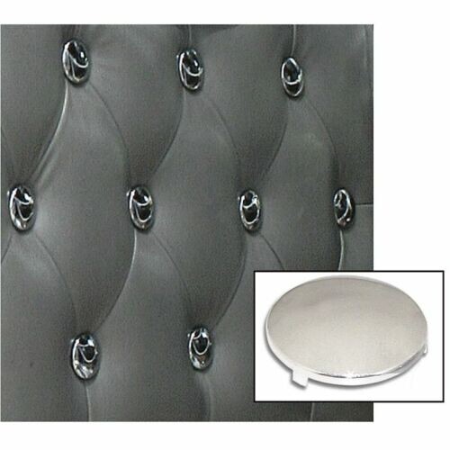 Upholstery Chrome Plastic Button Cover For Kenworth (Set Of 100 PZ) | eBay