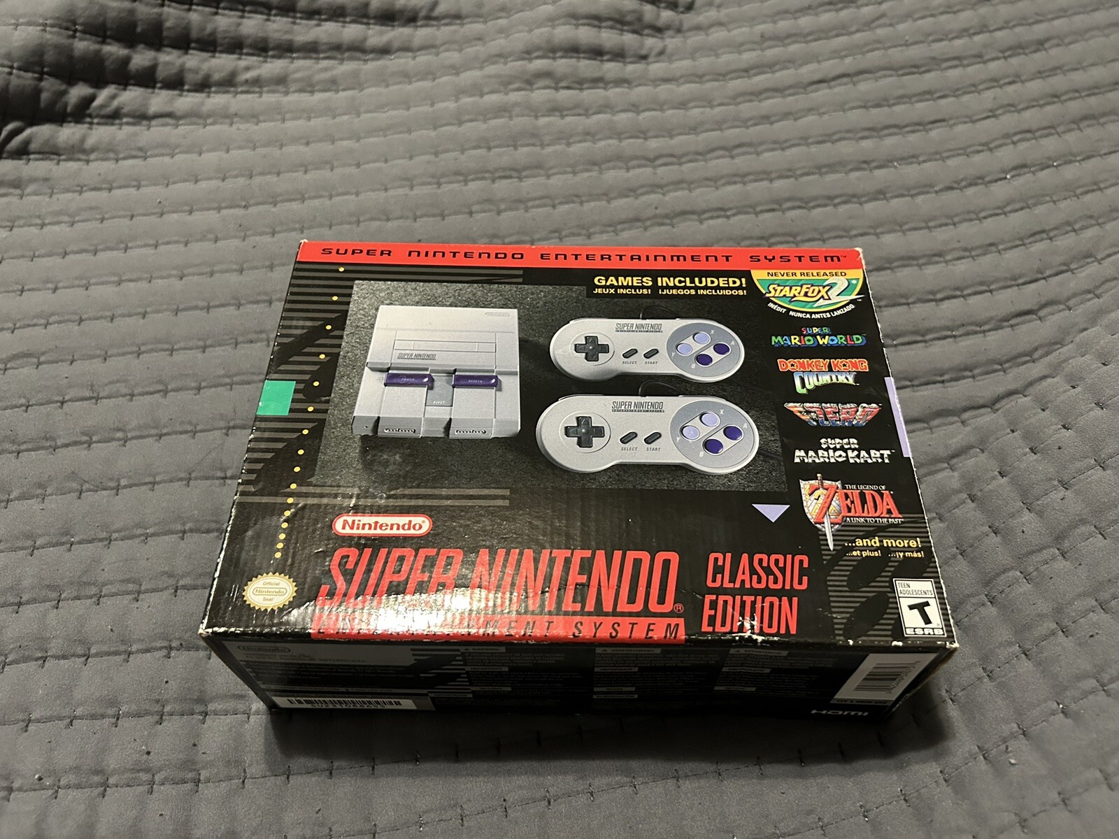 Nintendo Super NES Mini Classic Edition Control Deck - Gray 80200001007 ...