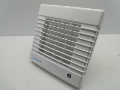 MONSOON MA100-T 4" 100MM AUTO SHUTTER EXTRACTOR FAN BATHROOM KITCHEN ...