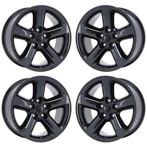 20" DODGE RAM 1500 PVD BLACK CHROME WHEELS-C RIMS FACTORY OEM 2267 ...