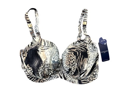 Fantasie MONOCHROME Seraya Sands Full Cup Bikini Swim Top, US 32G, UK ...