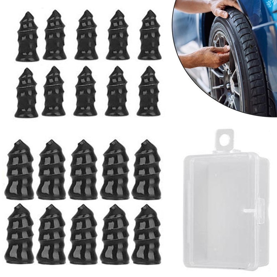 Easy to use Car Tire Repair Kit 20PCS Rubber Screws for Simple DIY ...