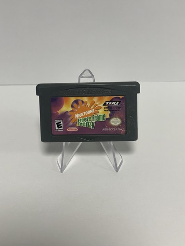 Nicktoons Freeze Frame Frenzy GBA Game Boy Advance Tested Working ...