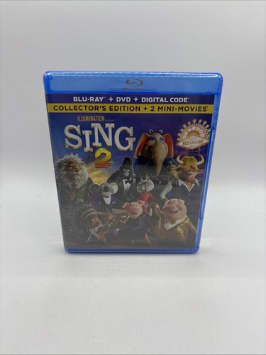 Sing 2 Blu-ray Matthew McConaughey NEW Sealed 191329152836| eBay