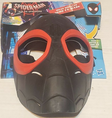 Marvel Comics Spider Man 2018 Hero FX Mask Miles Morales VG Cosplay ...