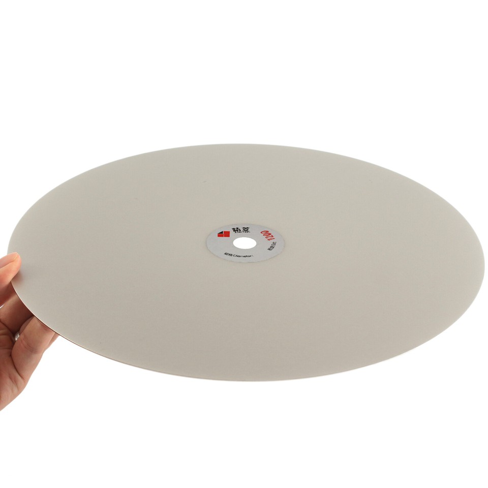 12" inch Diamond Grinding Disc Grit 46-2000 Flat Lap Disk Abrasive ...