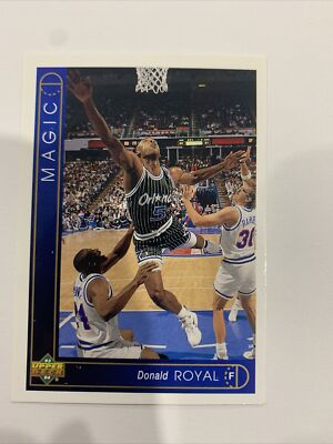 1993 Donald Royal 5 Upper Deck 149 Basketball Sports Trading Card | eBay