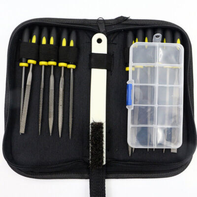 15x Small Needle File Set Precision Tool for Metal Sanding Jewelers ...