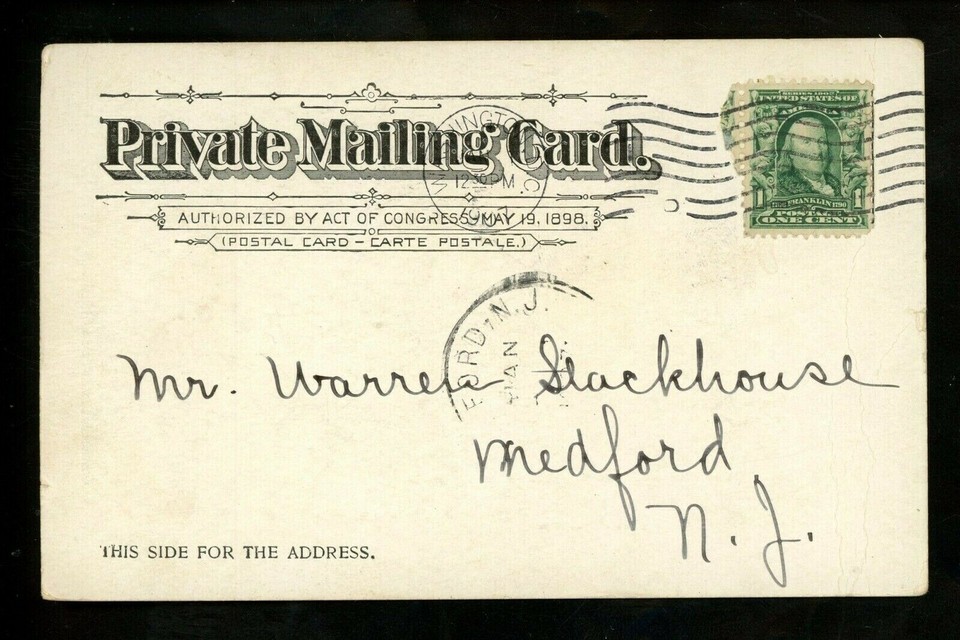 Washington DC postcard Government Buildings Printing Office Private ...