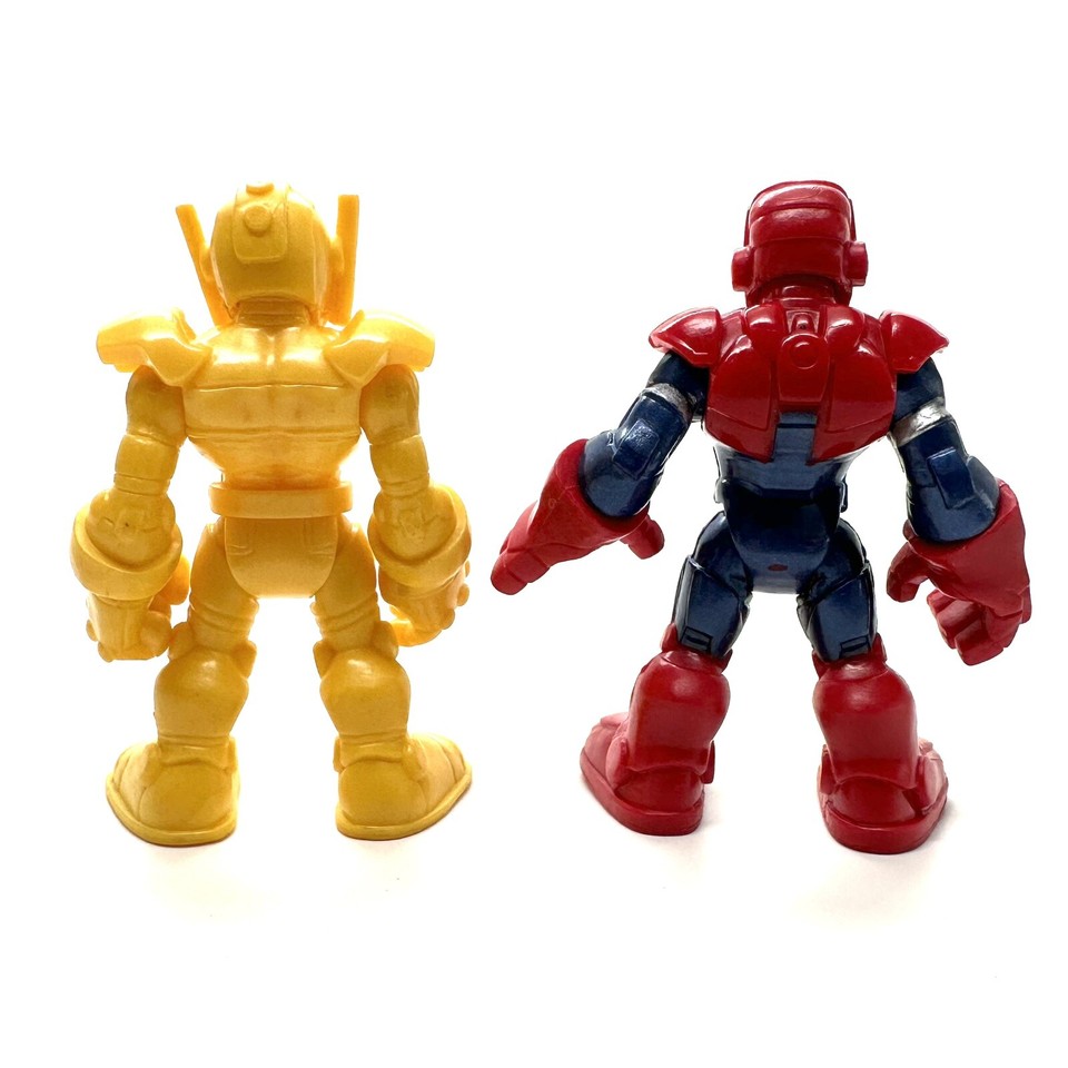 Playskool Super Heroes Adventures Marvel Golden Ultron Sentry + Iron ...