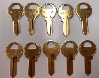 Key Blanks for Locksmith / 10 Master M 1 Key Blanks / Made by Ilco | eBay