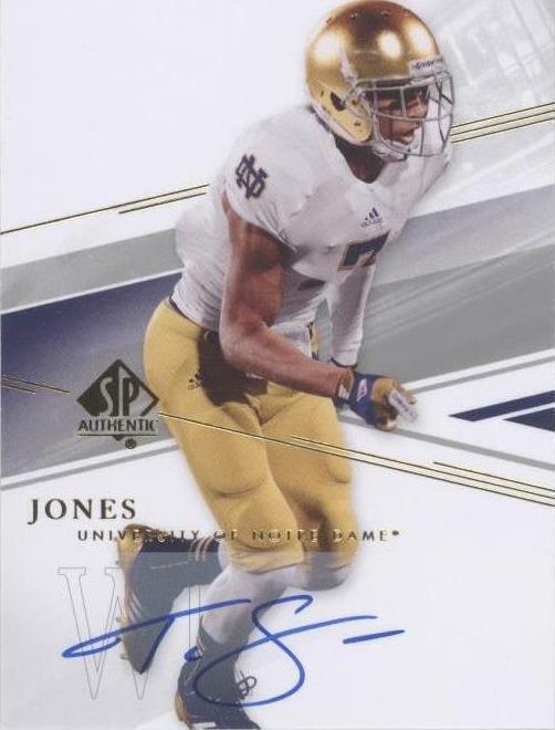2014 SP Authentic - TJ Jones #76 Autographs (AU, RC) for sale online | eBay