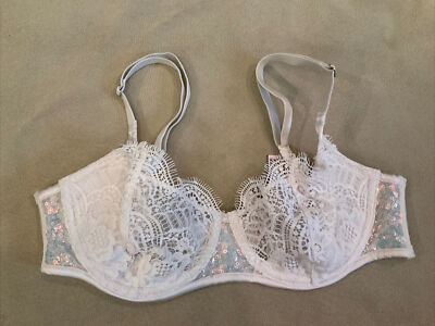 Victoria’s secret bra 34B dream angels pushup without padding sequin ...