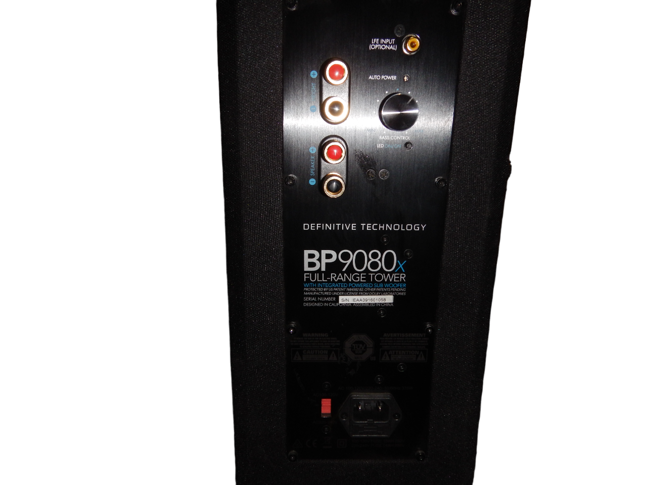 Definitive Technology BP9080X FULL-RANGE TOWER - Free Shipping | eBay