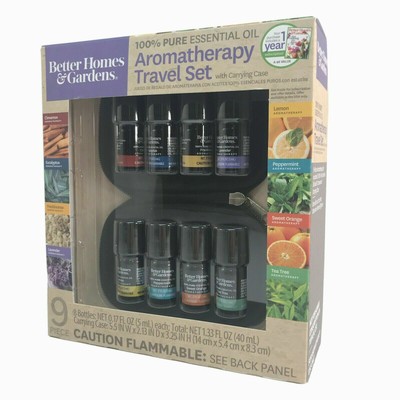 Essential Oil Travel Kit with 9 Oils Gift Box Set Lot | eBay