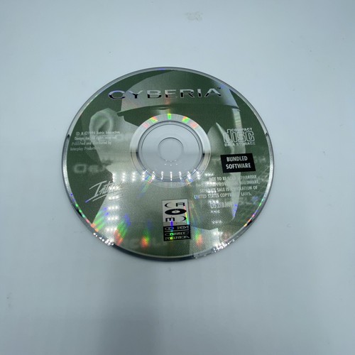 CYBERIA VIDEO GAME PC CD-ROM 1994 INTERPLAY Vintage | eBay