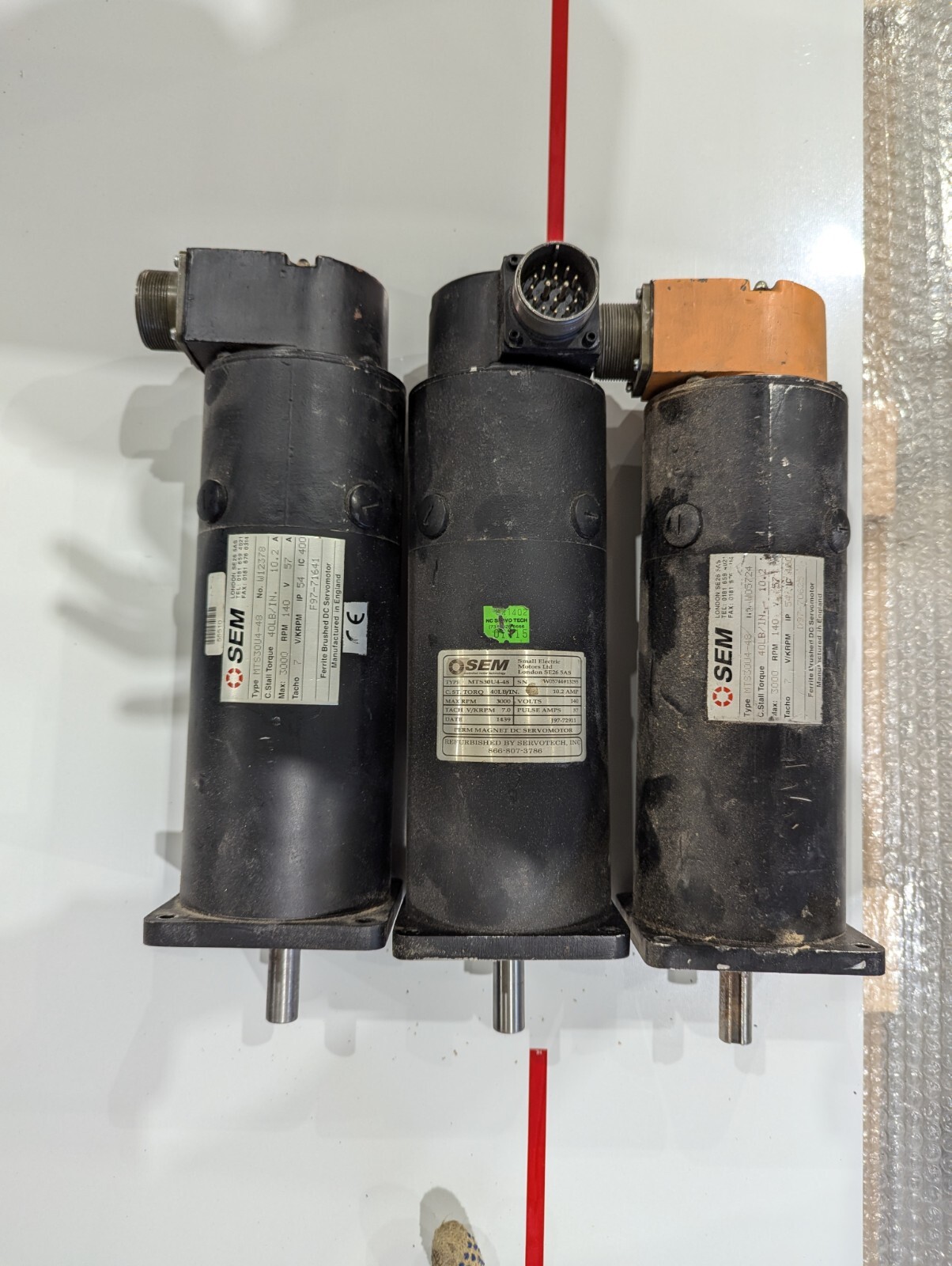 SEM Servo Motor - Lot Of 3 Motors | eBay