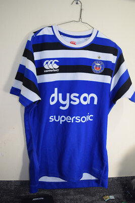 Bath Rugby Home Shirt 2018 2020 Canterbury MENS XL Dyson Supersonic ...