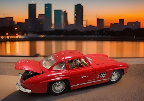 Burango Mercedes Bens 300 SL 1:18 Diecast | eBay
