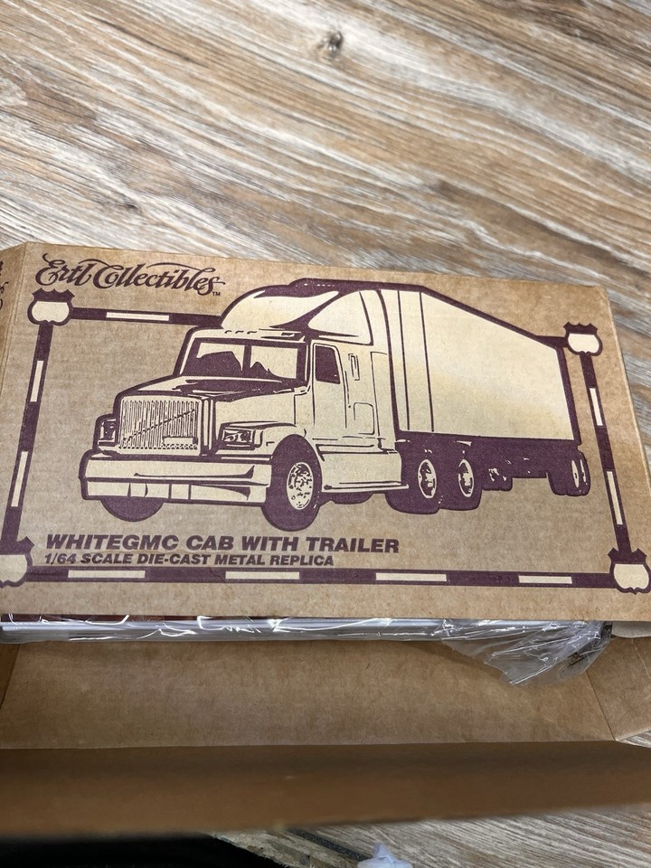 Ertl 1/64 Scale T506 White GMC Tractor Semi Trailer Truck McDonald's ...