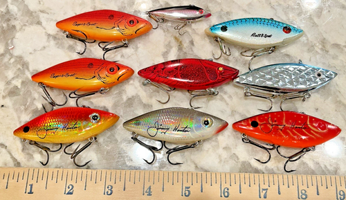 9 Vintage Cordell Excalibur Super Spot Lipless Crankbait Jimmy Houston ...