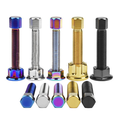 Titanium Bolt M8 M10 Chain Adjuster Bolts & Nuts Kit | eBay