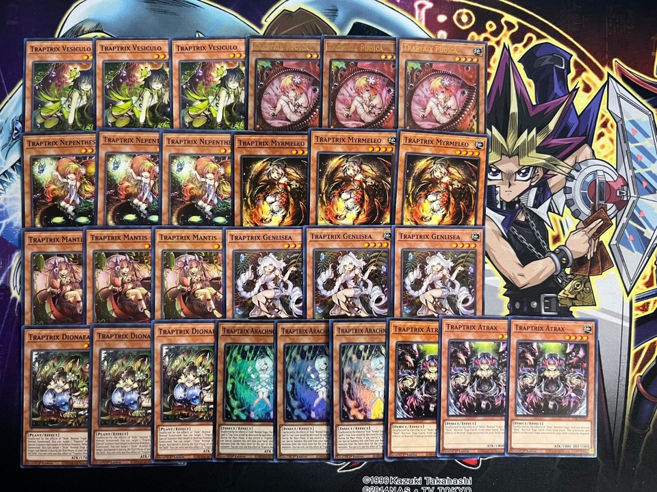 TRAPTRIX DECK CORE PUDICA GARDEN BOTTOMLESS HOLEUTEA ATYPUS SERA ATRAX ...