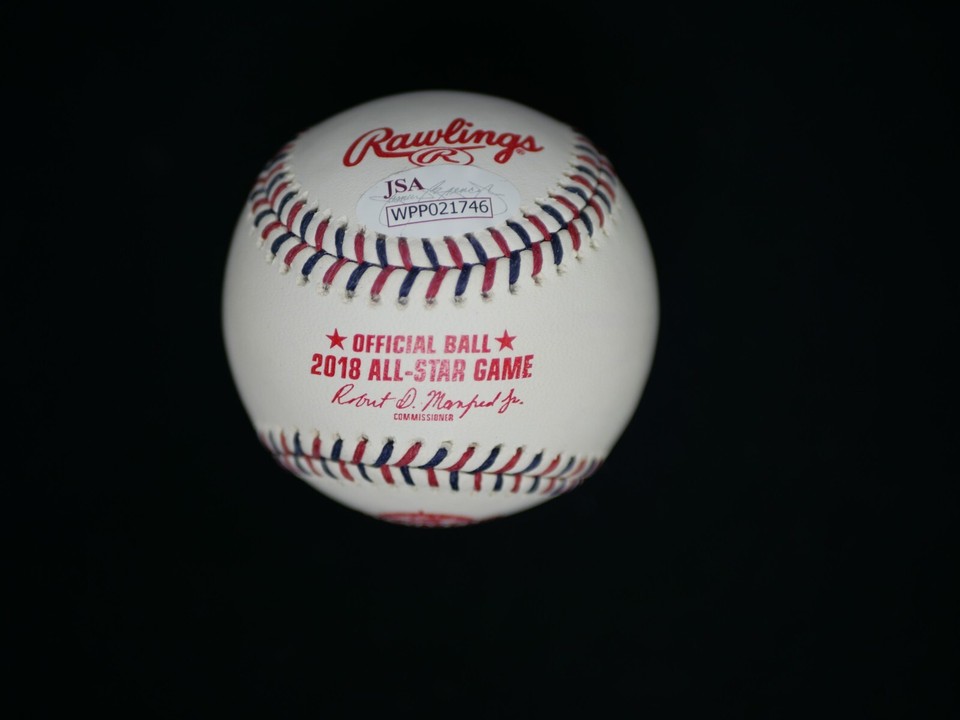 CHRIS SALE SIGNED OFFICIAL 2018 ALL STAR GAME BASEBALL "7X ALL STAR ...