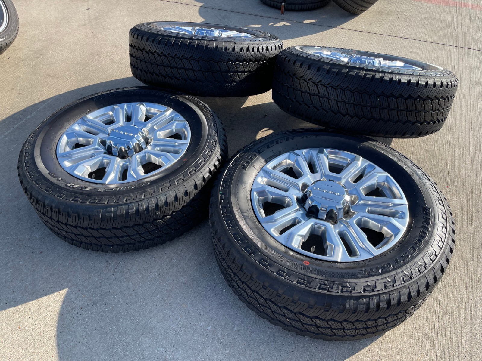 20" GMC Sierra Denali 2500 3500 OEM 5957 wheels rims tires 2021 2022 ...