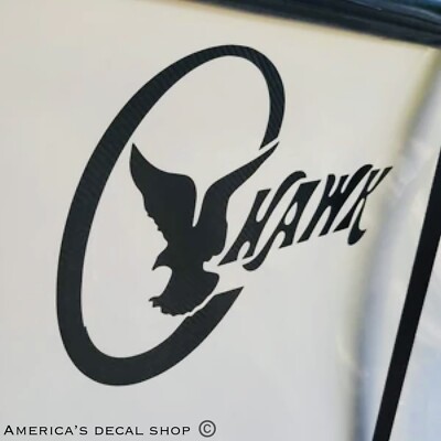 C Hawk Boat Yacht Decals 2PC Set Oracle Vinyl Large New OEM Universal ...